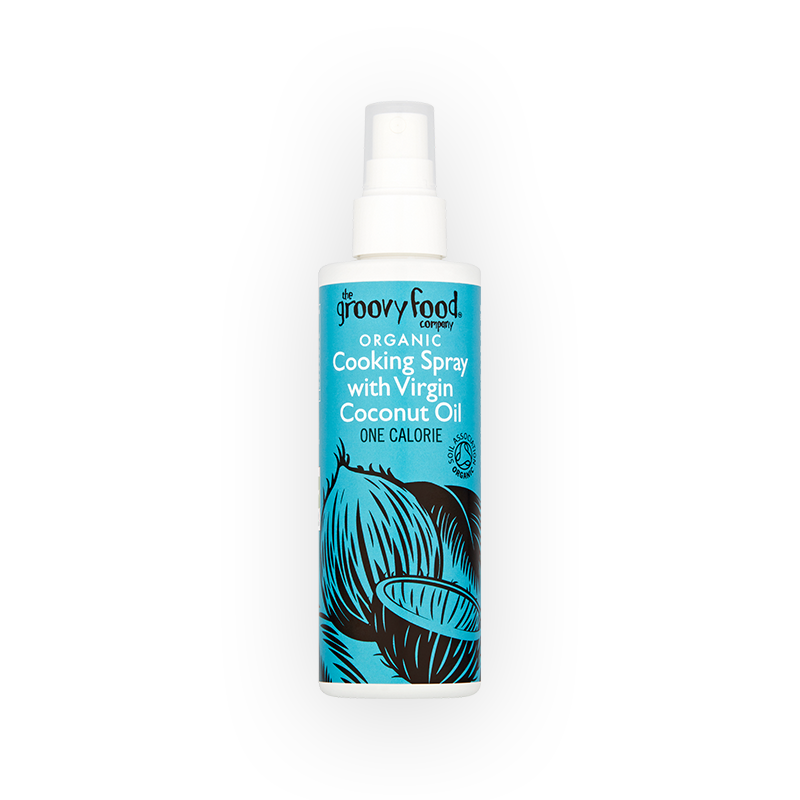 Organic Cooking Spray with Virgin Coconut Oil - The Groovy Food Company