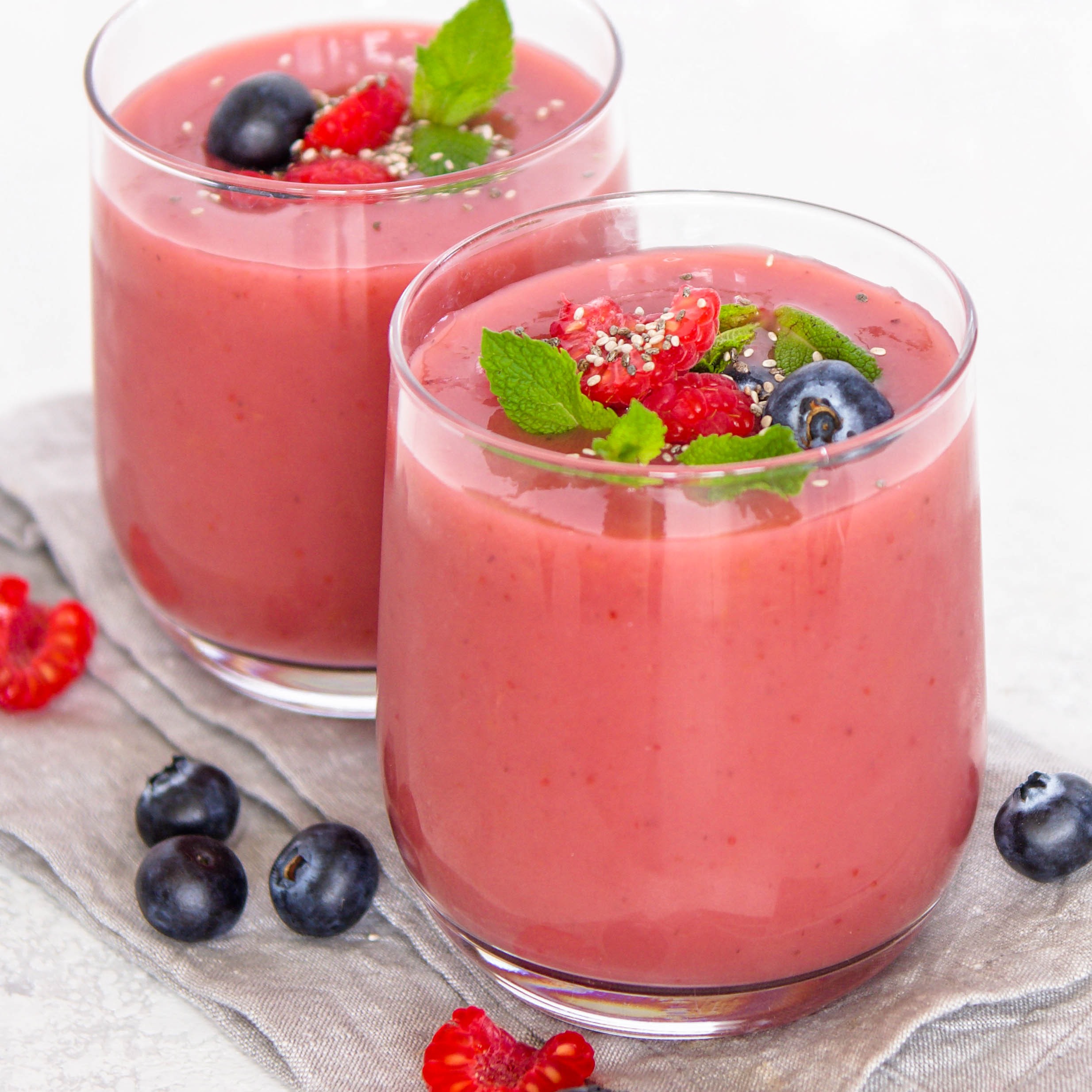 Red Berry Smoothie - The Groovy Food Company