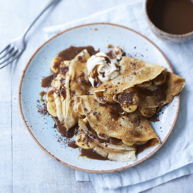 Gizzi Erskine’s Coconut Salted Caramel Pancakes - The Groovy Food Company